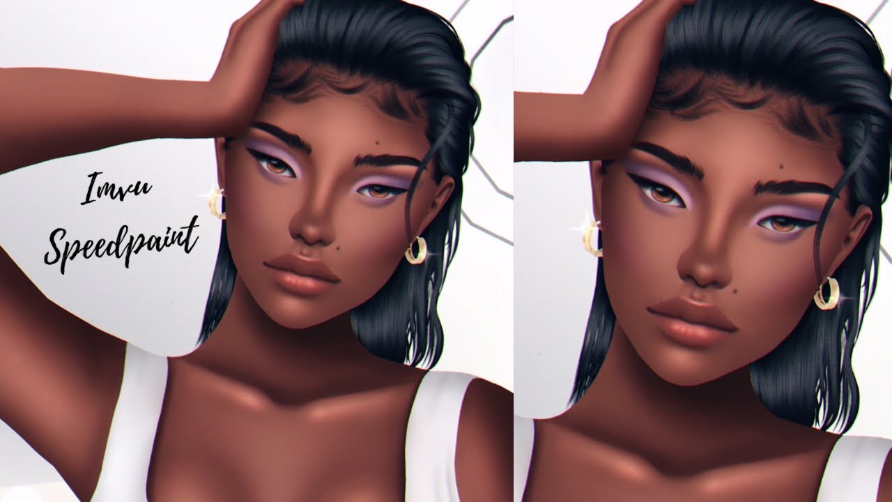 Angel 👼| IMVU SPEEDPAINT Using IbisPaint X | ANGELLL.VU - YouTube