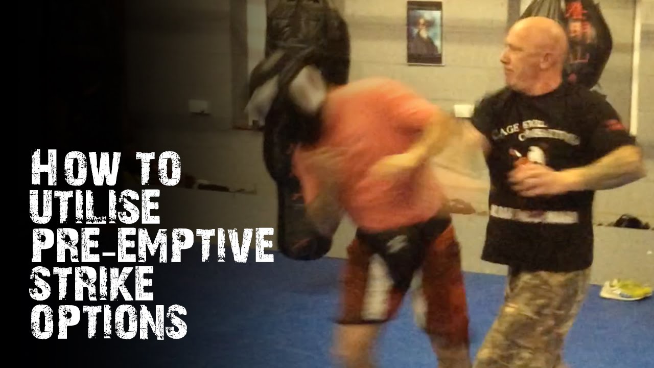 Krav Maga Self Defence - Pre-Emptive Strike Options - YouTube