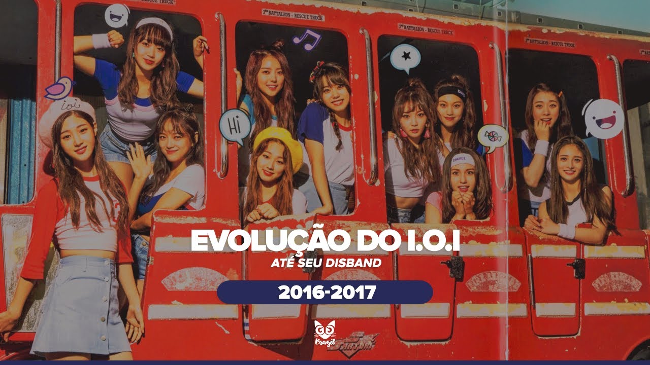 Evolução do I.O.I até seu Disband (2016-2017) - YouTube