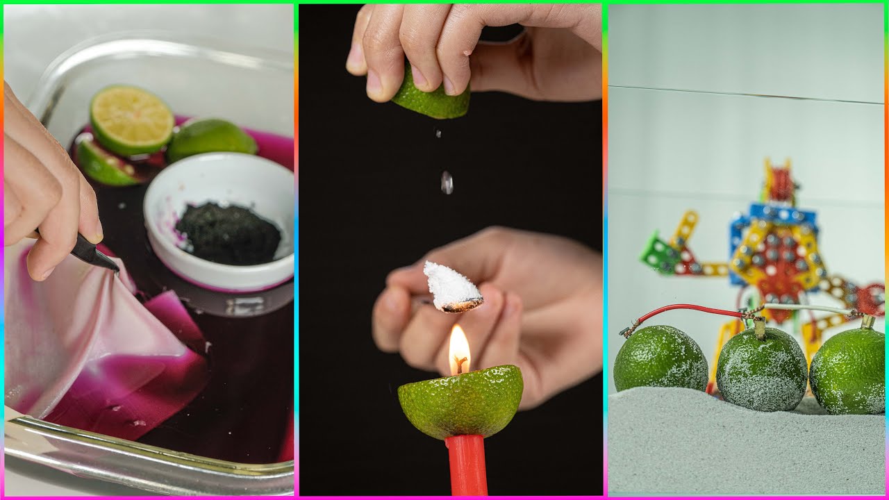 Satisfying ASMR Lemon Experiments That Will Tingle Your Senses - YouTube