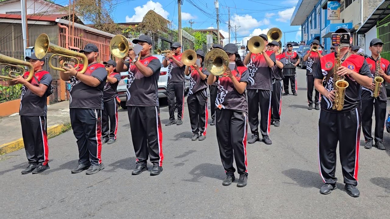 INJI'S MUSIC BAND INTERNACIONAL 🇨🇷 Presentación en Sarchí, Costa Rica ...
