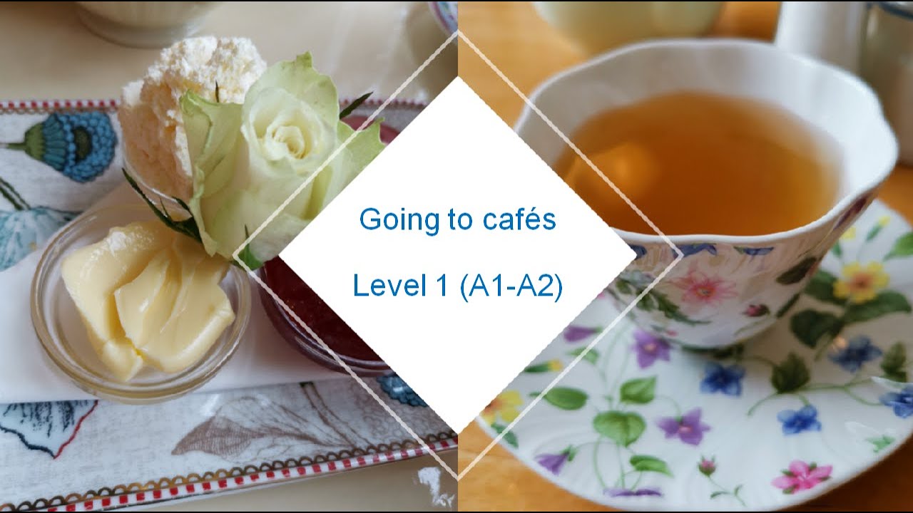 Learn English through story - Level 1 (A1-A2) - Going to cafés - YouTube