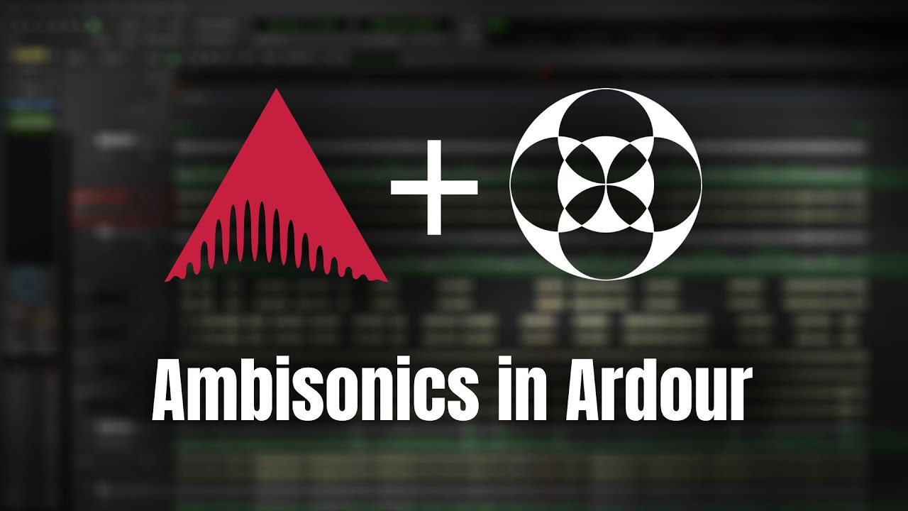 How to make Ambisonic/Binaural 360 Audio with Ardour - YouTube