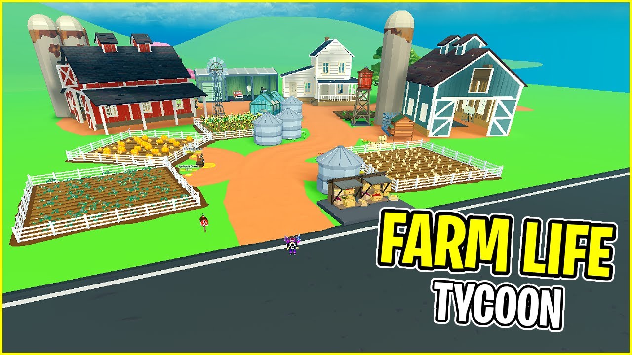 BUILDING MY FARM Roblox Farm Life Tycoon - YouTube