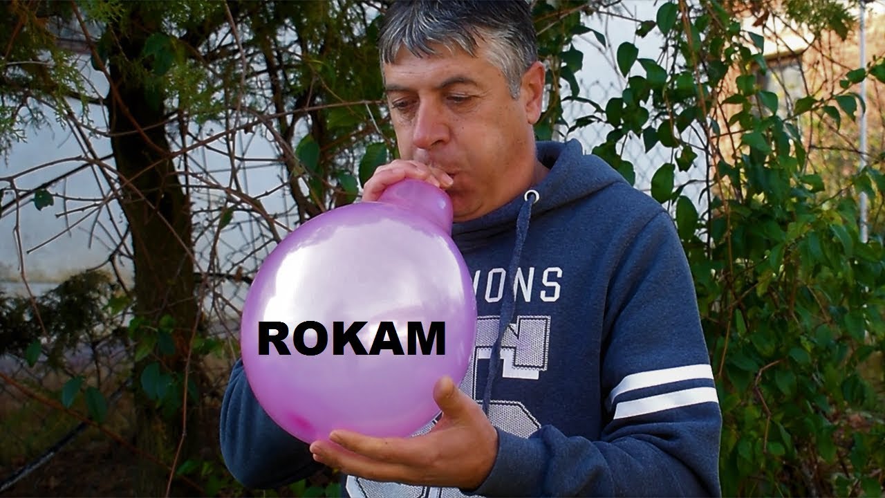ROKAM CHALLENGE - Duvam balon dimom dok ne rokne - YouTube