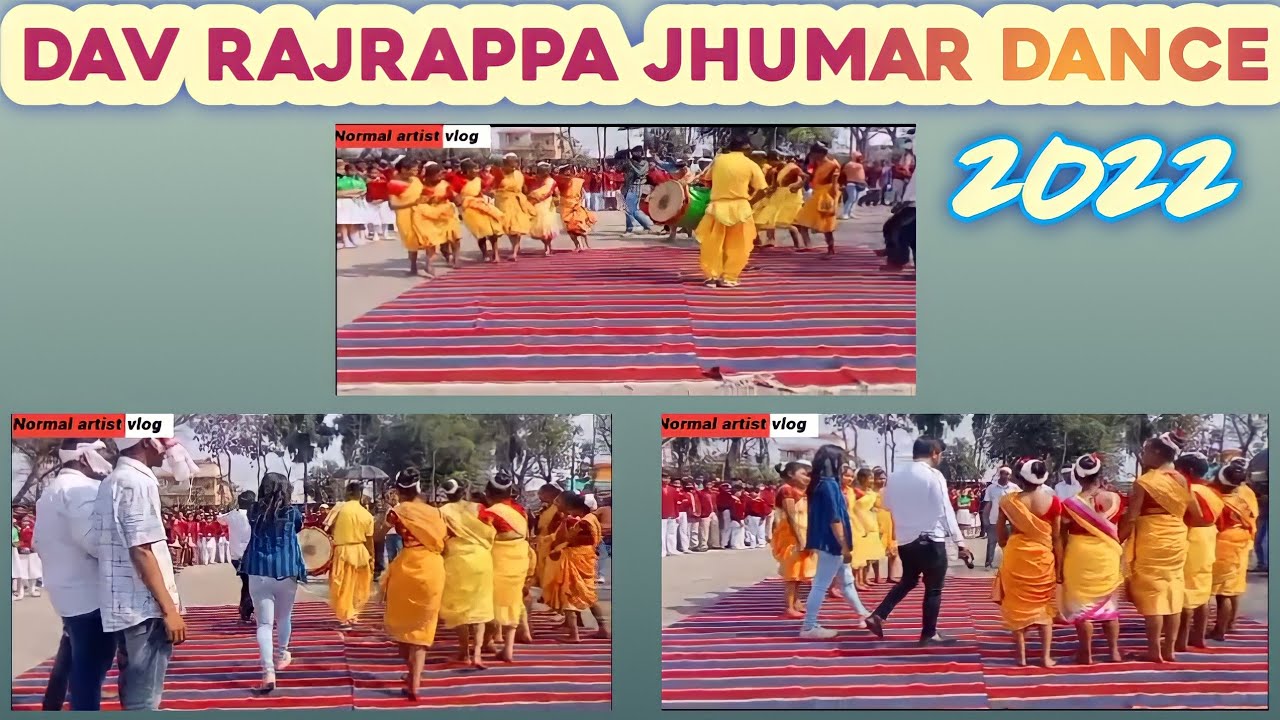 DAV Rajrappa Jhumar Dance//New video Dav Public School Rajrappa//Dance ...