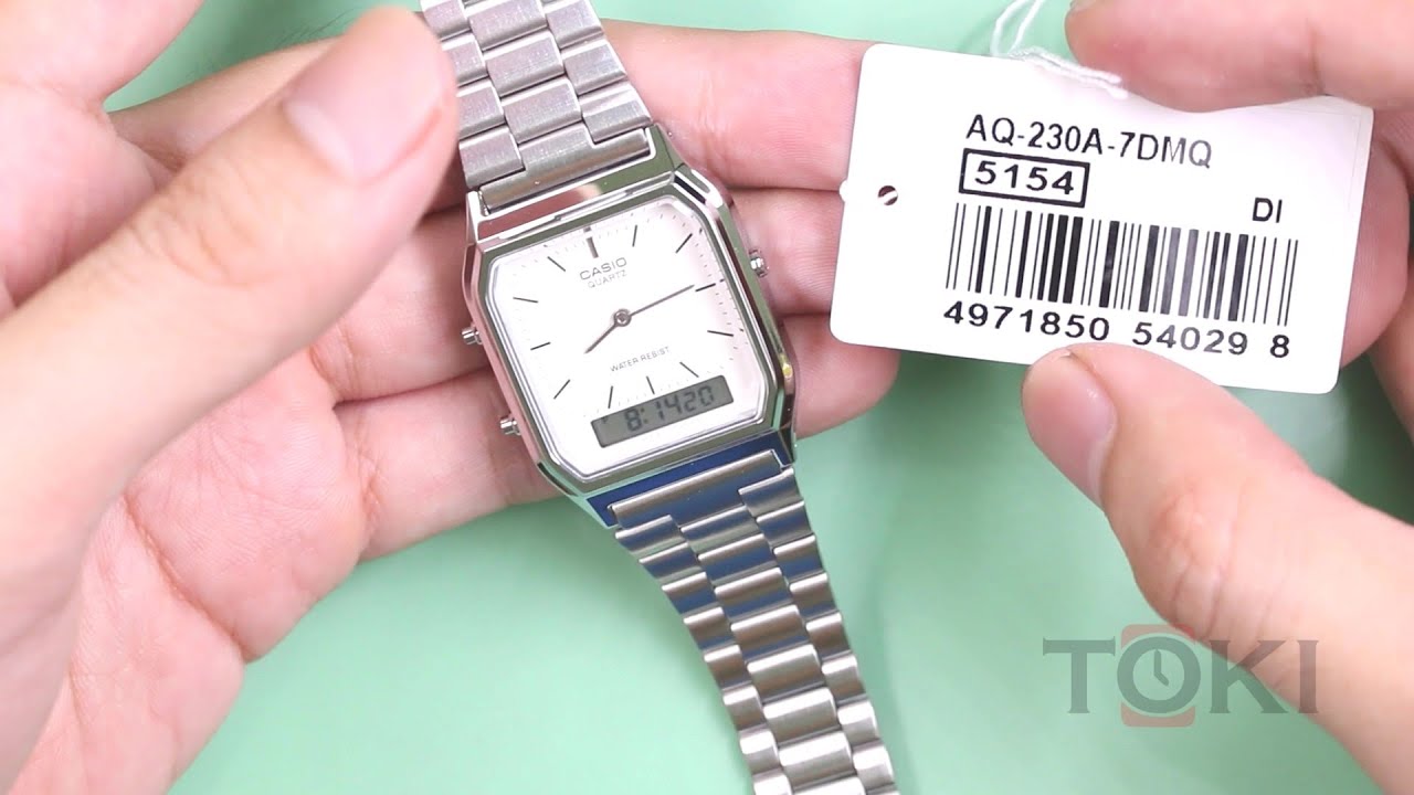 Hướng dẫn tự chỉnh dây chỉnh giờ cài chuông cho đồng hồ casio dòng AQ ...