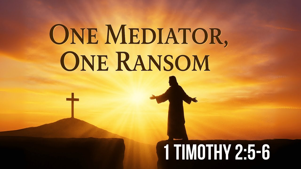 One Mediator, One Ransom: Embracing the Heart of Christ - 1 Timothy 2:5 ...