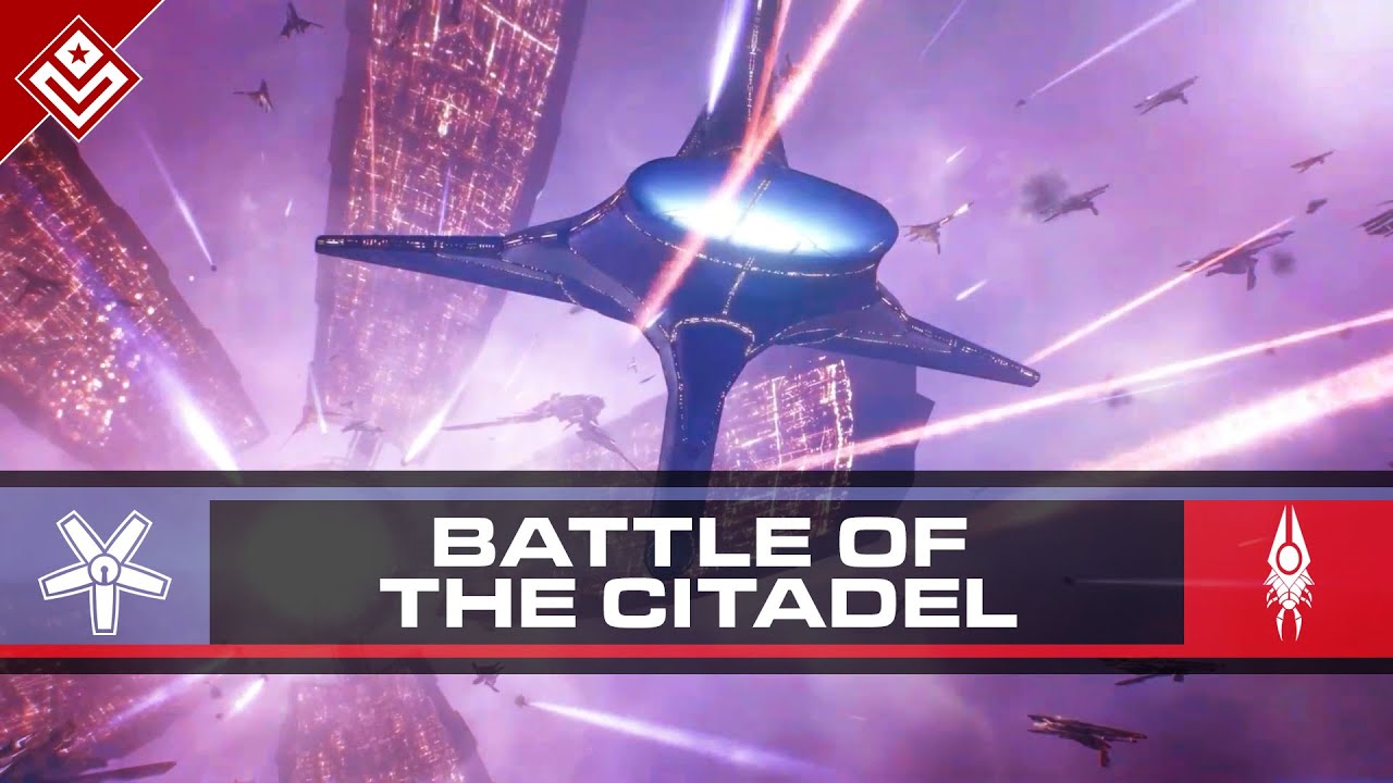 Battle of the Citadel | Mass Effect - YouTube