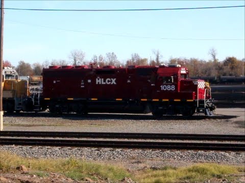 Pine Bluff Classification Yard (HLCX 1088, MASPB, and more) - YouTube