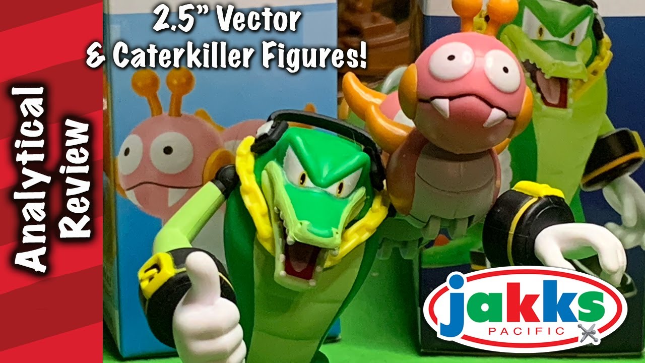 2.5" Vector and Caterkiller figures Review - YouTube