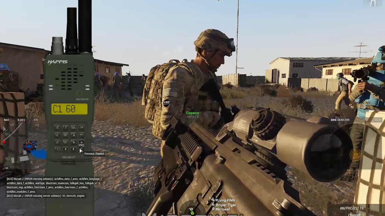 Arma 3. UN convoy on Lithium - YouTube
