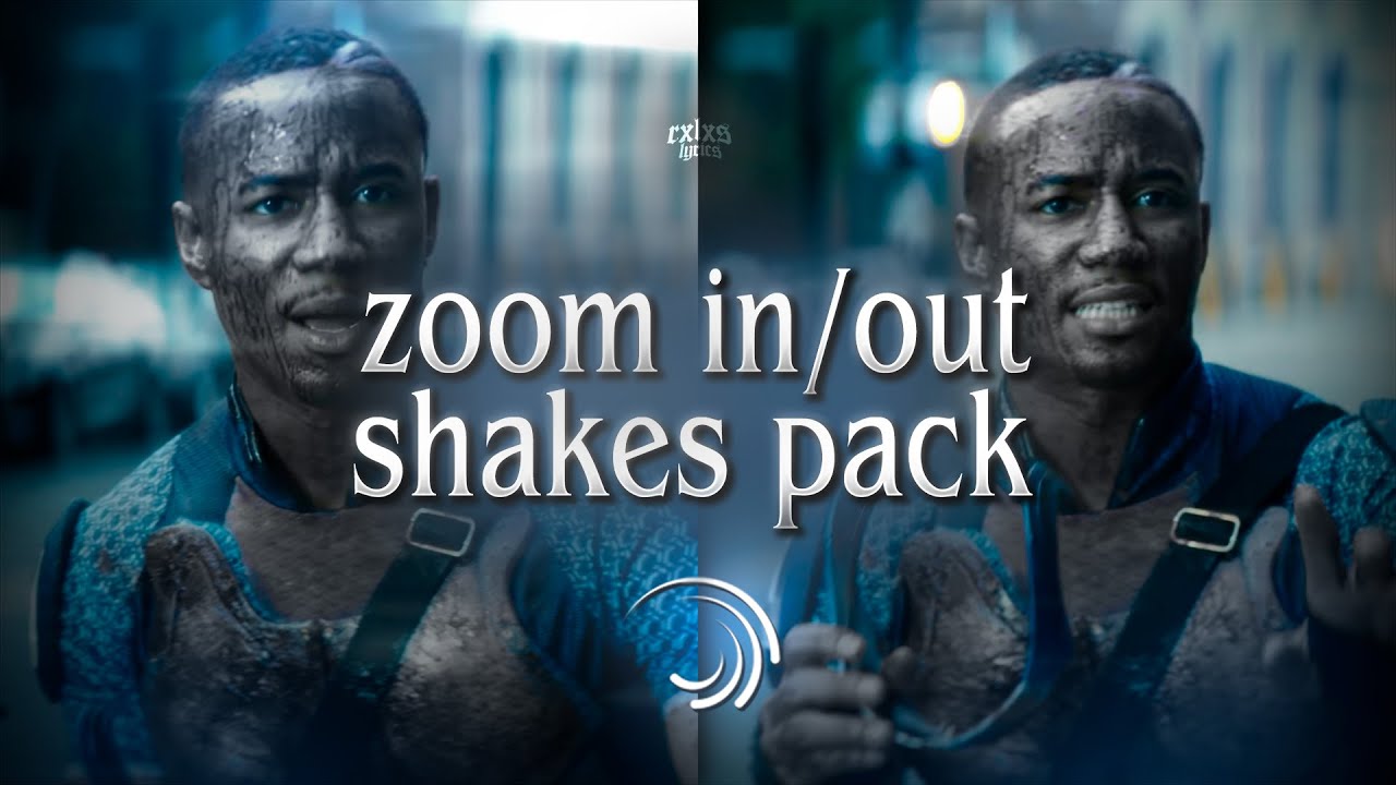 zoom + shake pack (+xml) | alight motion - YouTube
