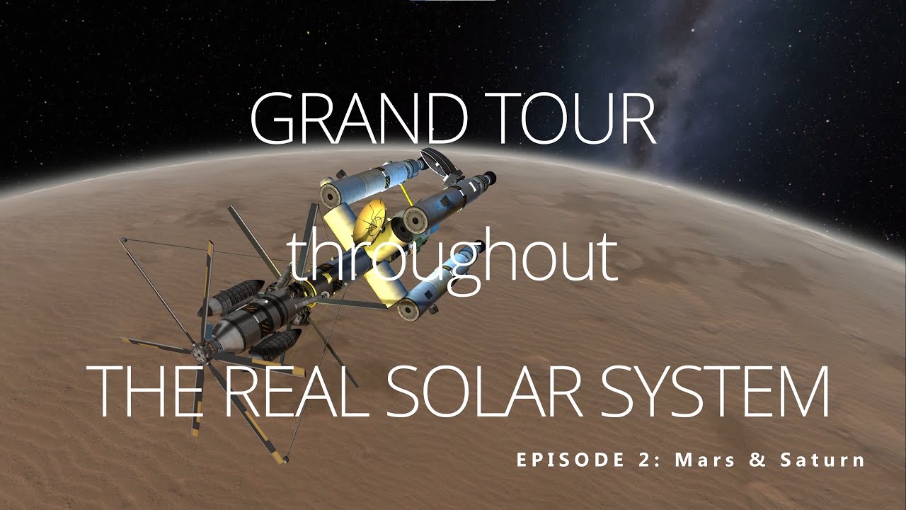 Grand tour of the Real Solar System. Episode 2: Mars and Jupiter - YouTube
