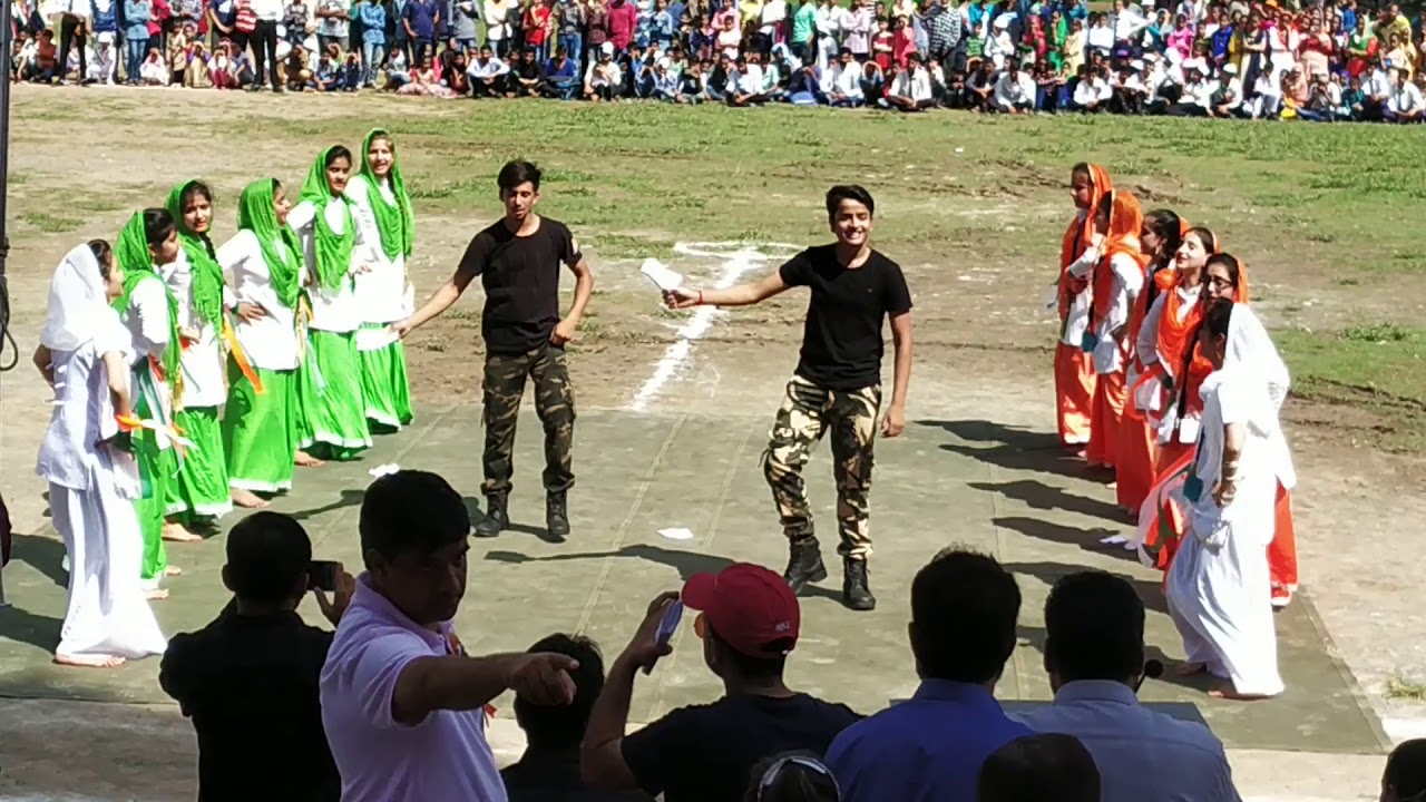 JNV Surankote. Participate in independence day and got first position ...