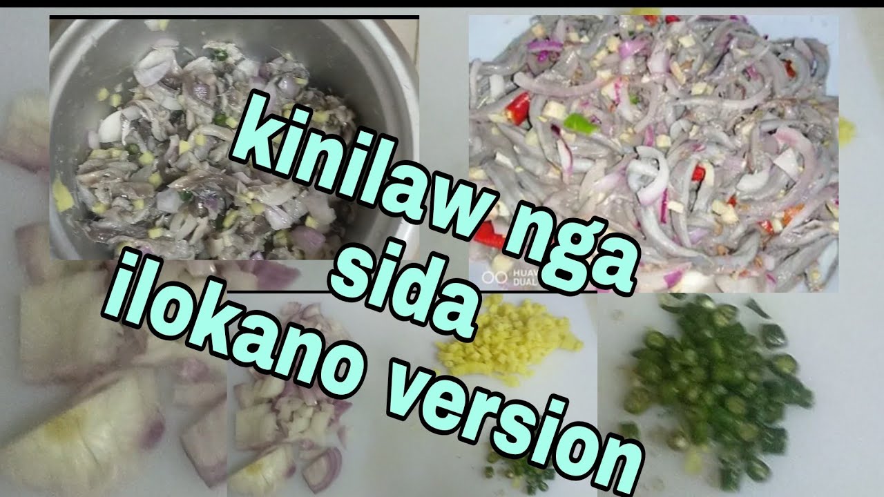 kilaw na isda sarap - YouTube
