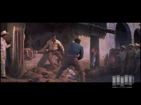 Street Fight in Mexico - The Beast Of Hollow Mountain (1956)