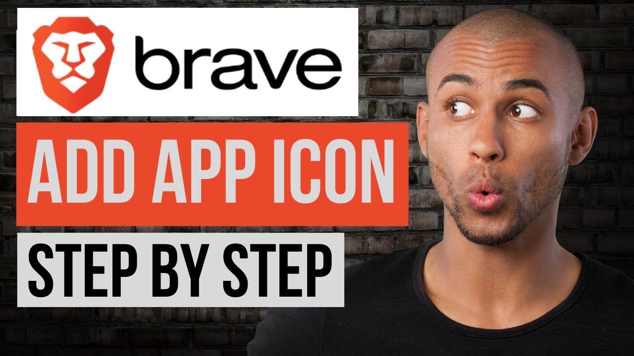 How to Add a Shortcut Icon on Brave Browser (EXPLAINED) - YouTube
