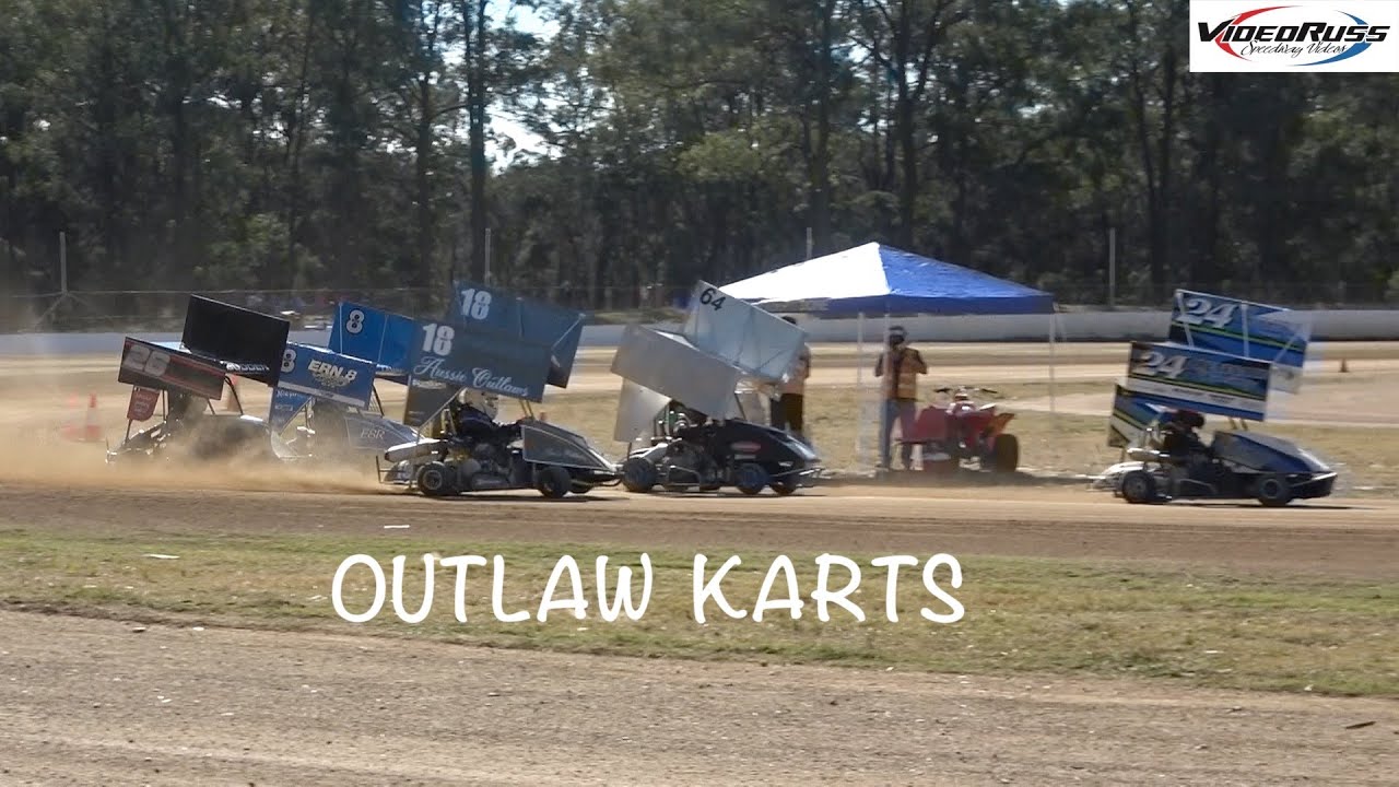 #speedway Nepean Raceway - Outlaw Karts 30-07-23 - YouTube