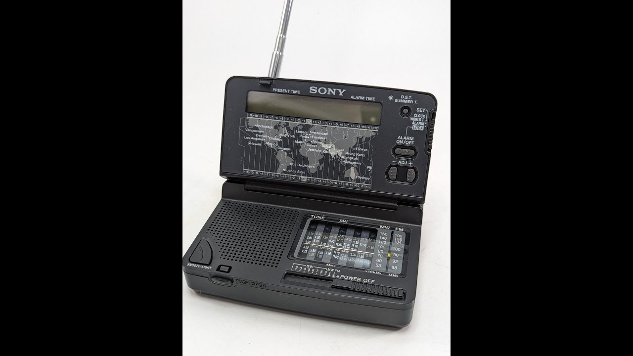 Sony ICF- SW12 Radio - YouTube
