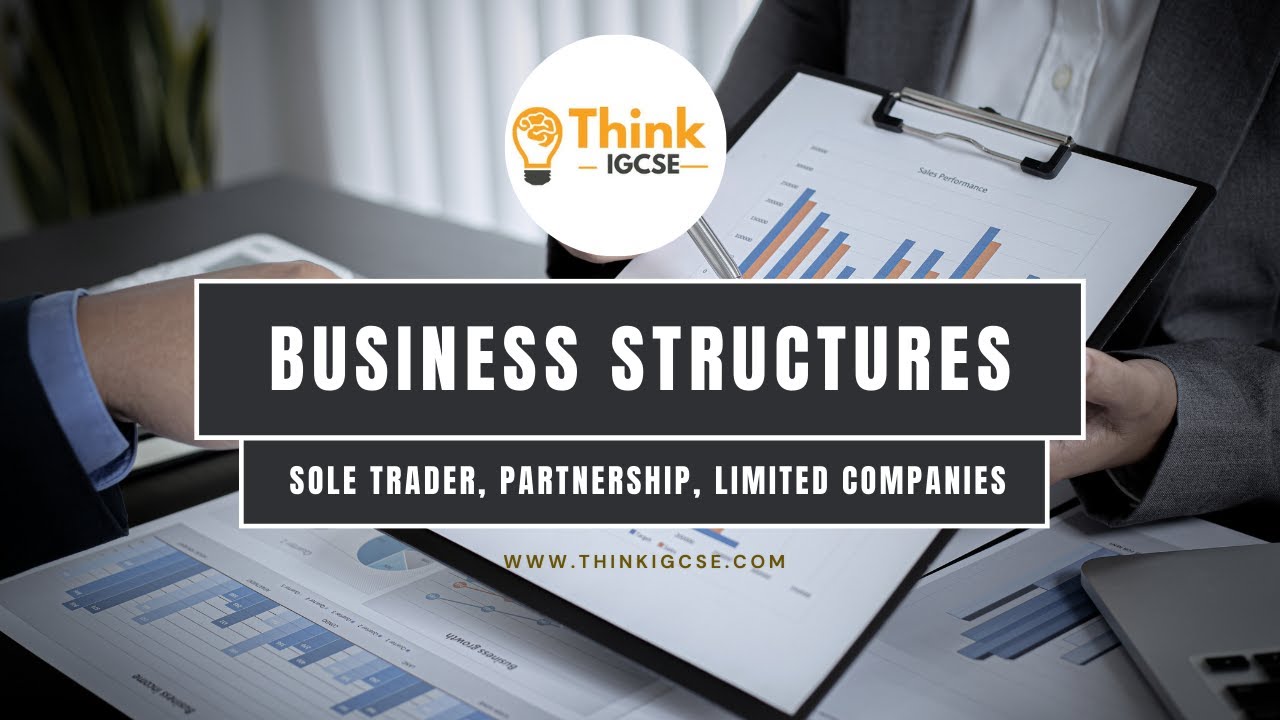 Business Structures - Sole Trader, Partnership, Limited Companies - YouTube