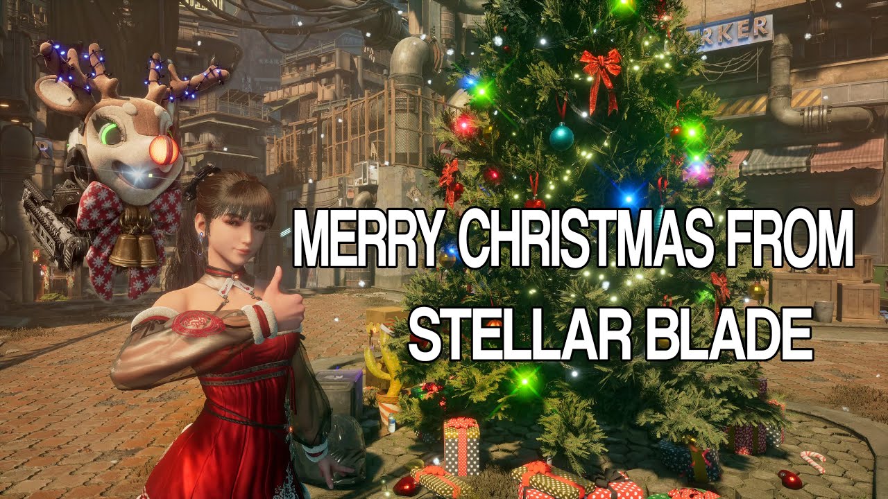 Stellar Blade Christmas Theme Update For Eve, Christmas Eve. EXCELLENT ...