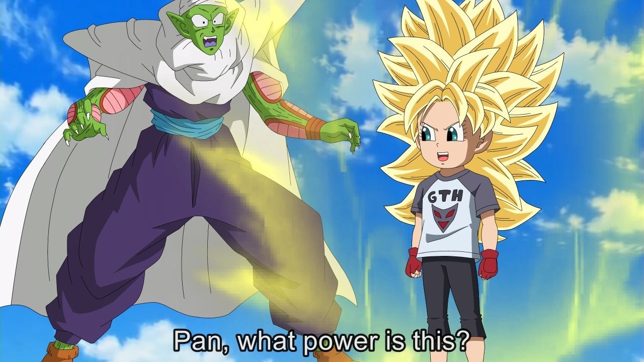 Piccolo is Scared to Discover That Pan can Transform Into a Super ...