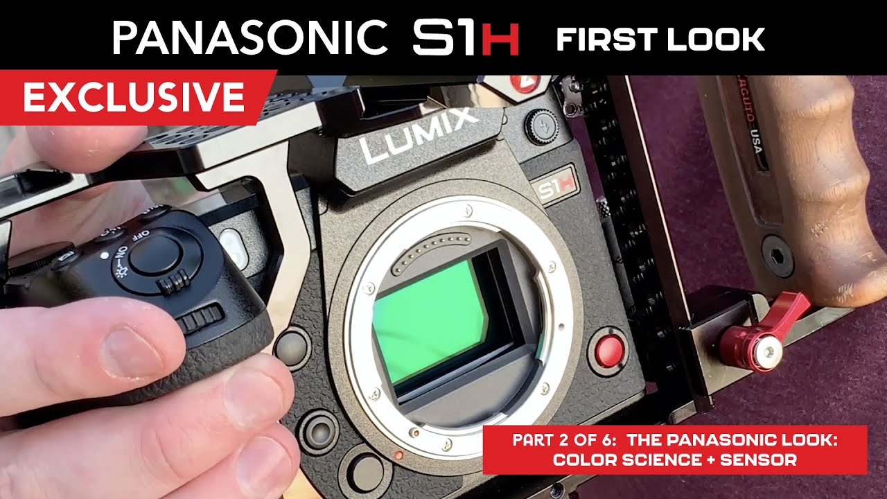 S1H FIRST LOOK Part 2 - The Panasonic Look: Color Science + Sensor ...