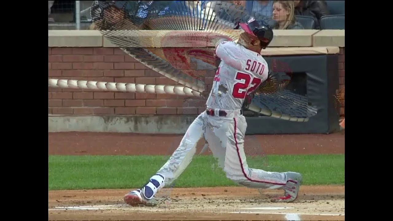 Juan Soto Home Run Swing Slow & Strobe Motion 2019-2(#7) - YouTube