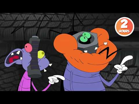 Roach Mechanics! | OGGY TV | 2 Hour Compilation | New Episodes in HD