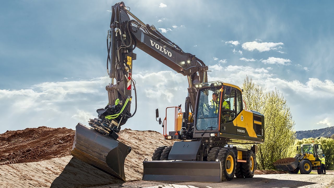 Volvo Wheeled Excavators E-series - Operating instructions - Know your ...
