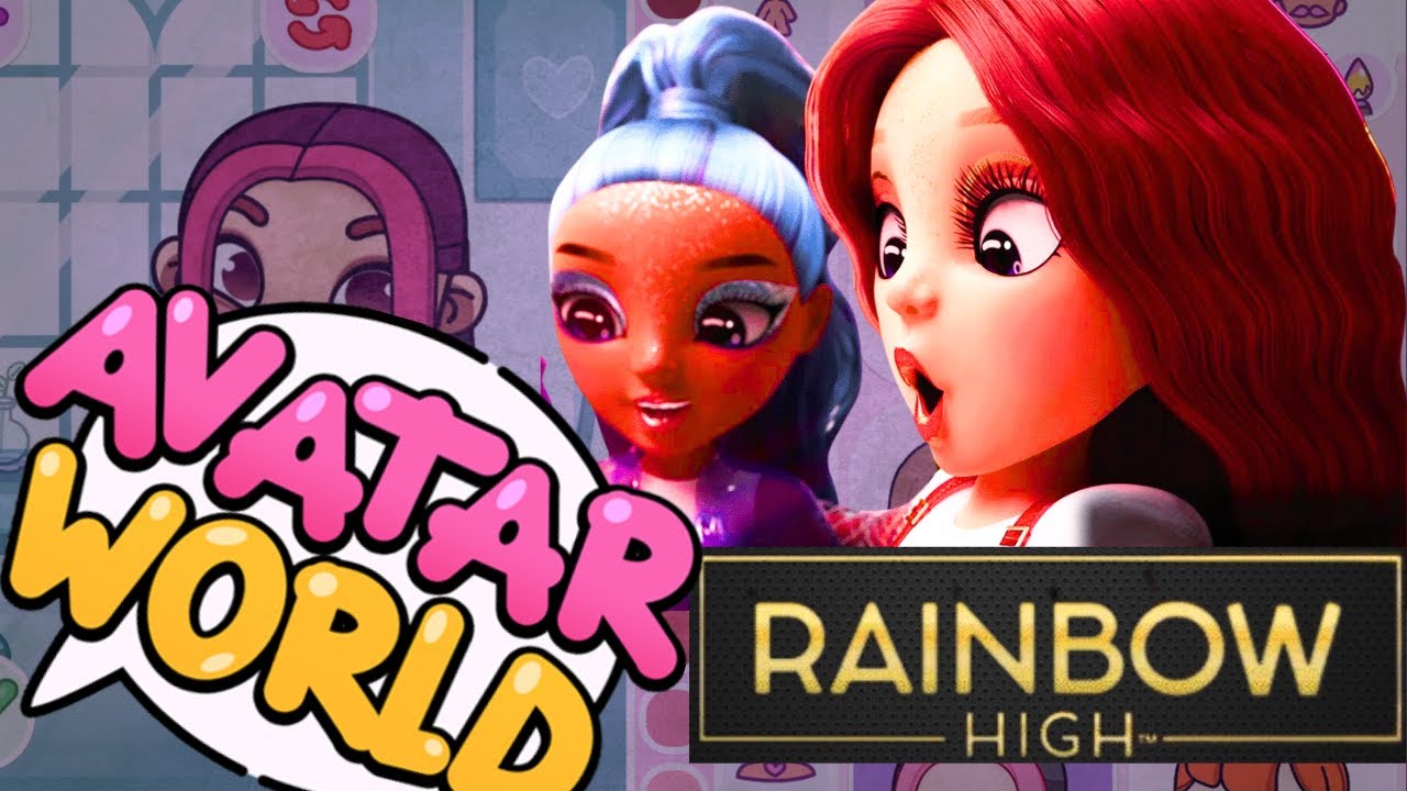 HOW TO CREATE RAINBOW HIGH IN AVATAR WORLD - YouTube