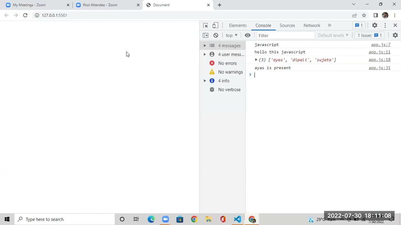 Javascript Intro Youtube