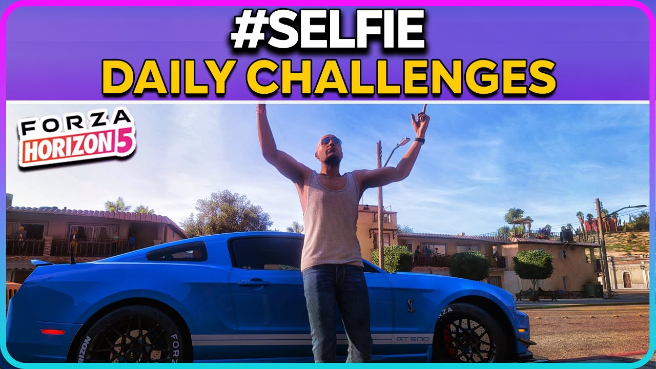 Take a photo with your character outside the vehicle Forza Horizon 5 ...