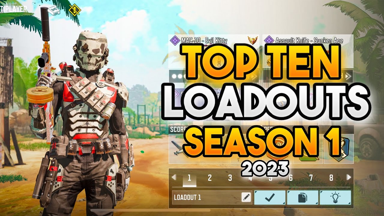 Top Ten Best Guns for Cod Mobile Season 1! BEST LOADOUTS FOR CODM 2023 ...