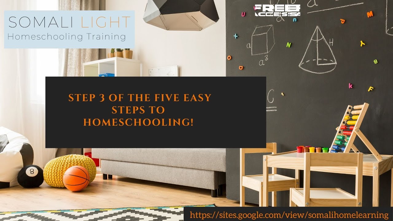 Lesson 7- Step 3 of the Five Easy Steps to Homeschooling! - YouTube