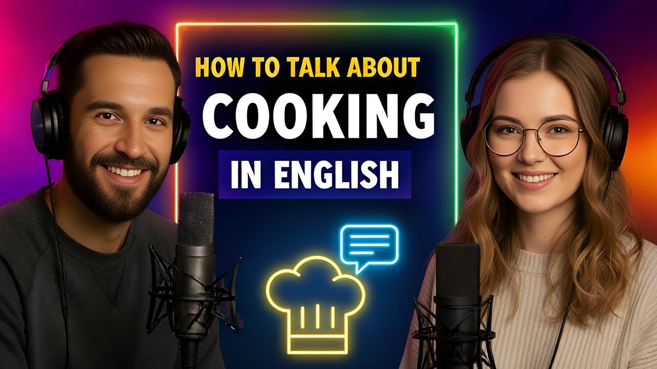 How to Talk About Cooking in English | Slow Conversation for English ...
