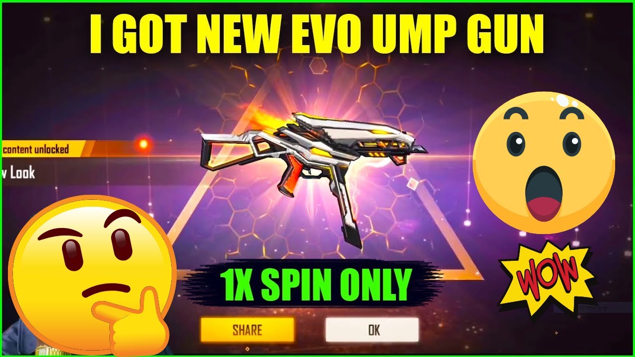 GOT NEW BOOYAH DAY 2021 UMP EVO GUN SKIN | BOOYAH DAY UMP GUN 1 SPIN ME ...