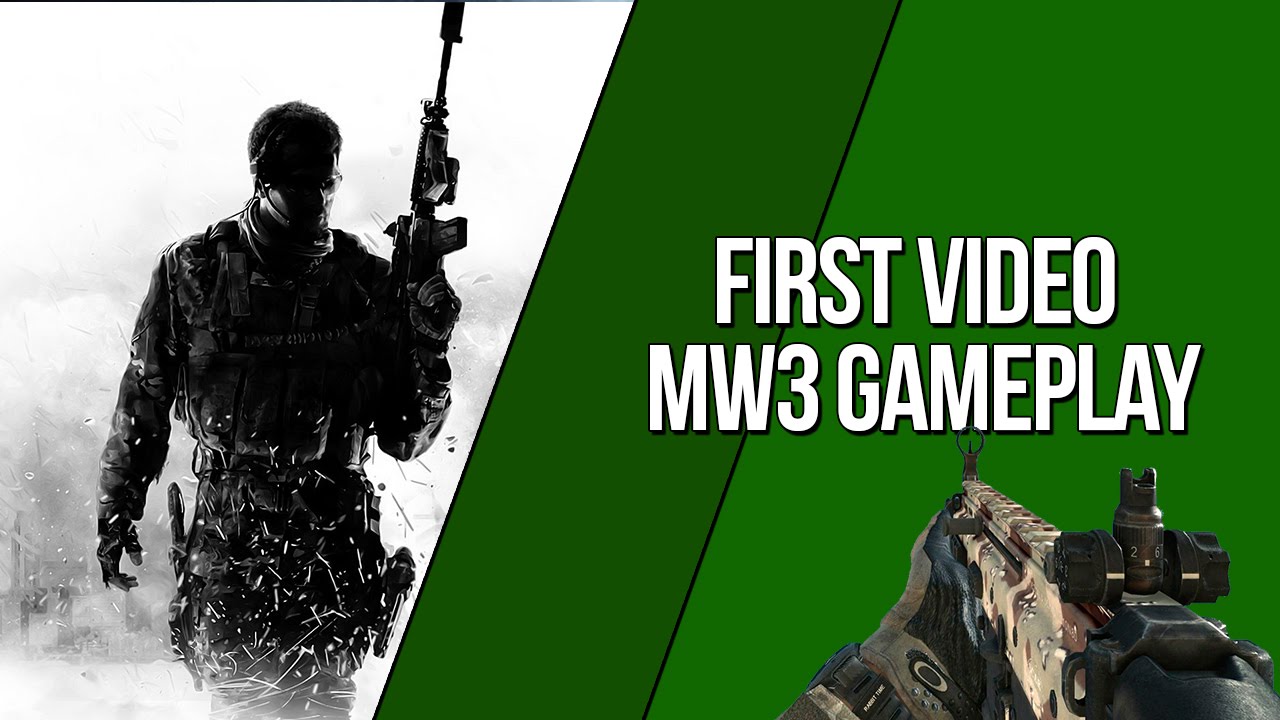 First Video / MW3 Gameplay - YouTube