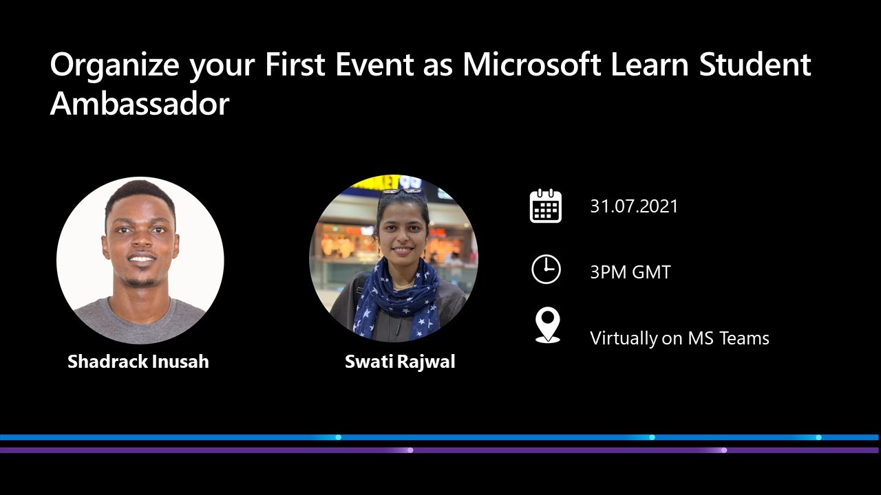 Organizing Your First Event as MLSA with Best Practices - YouTube