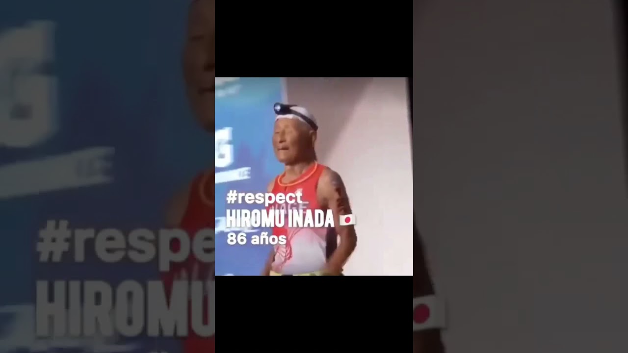 86 year old Hiromu Inada finishes Kona Triathlon and finished first in ...