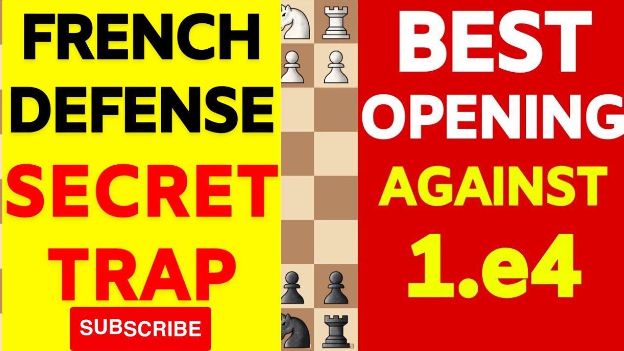 HOW TO PLAY THE FRENCH DEFENSE OPENING IN #CHESS (VARIATIONS AND THEORY ...