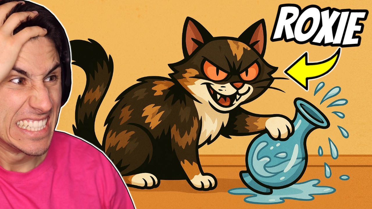 My Cat Roxie Became EVIL! - YouTube