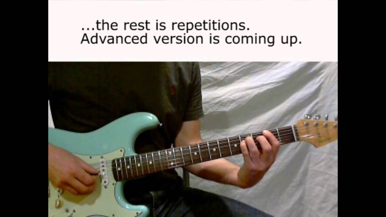 Disturbed: Sound of Silence guitar cover. w. chords + "Advanced ...