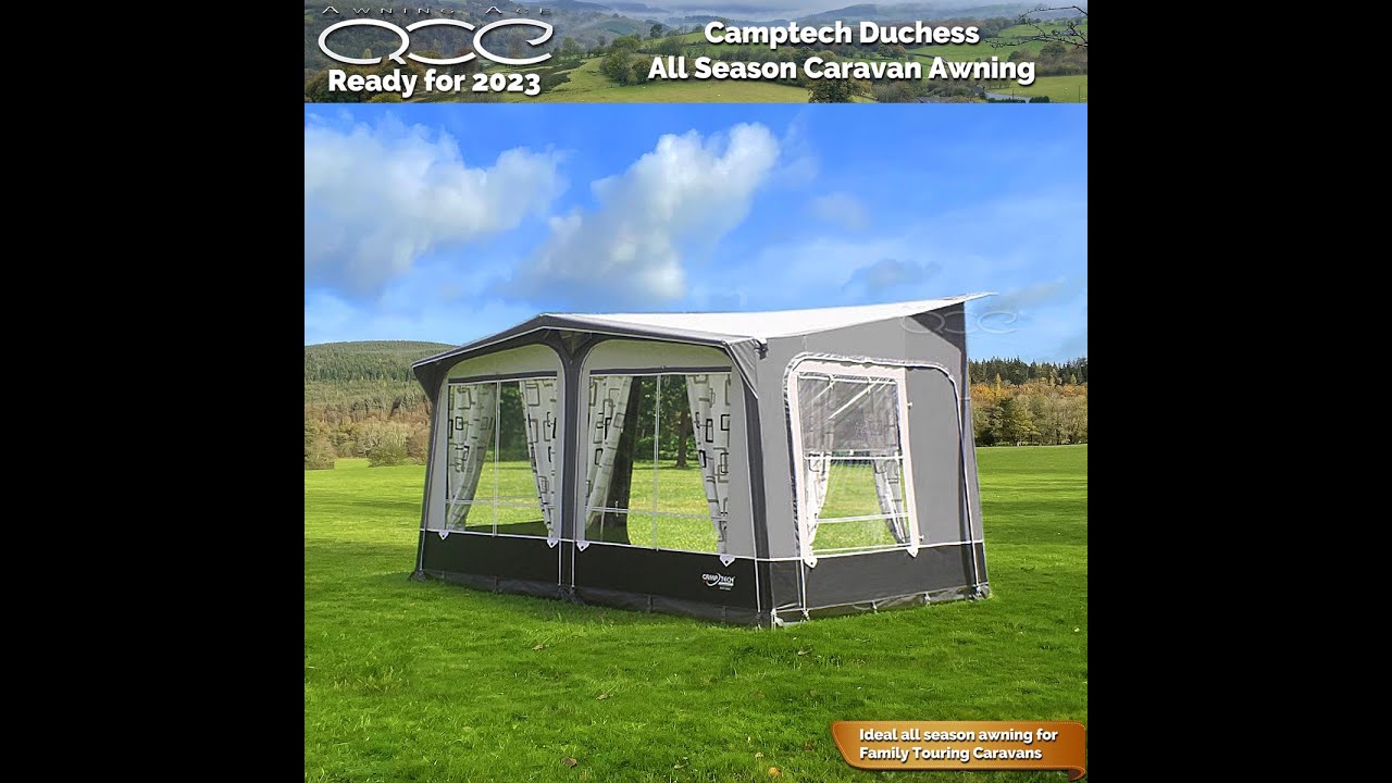 Camptech Duchess Traditional Touring Porch Awning available from Awning ...