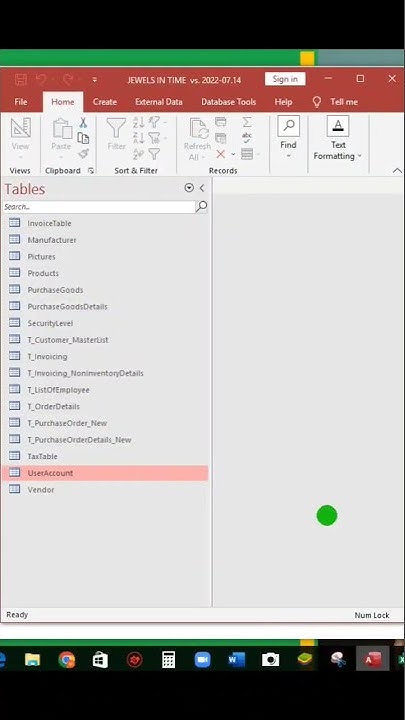 How to REDUCE file size of Ms Access database - YouTube