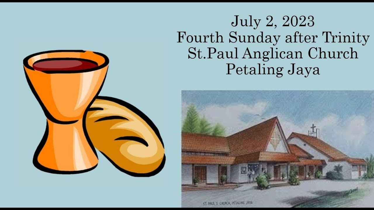 Fourth Sunday after Trinity (July 2, 2023) - YouTube