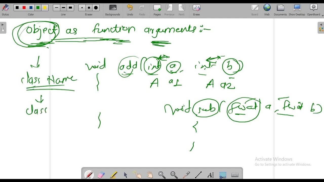 CPP Lecture 9: Passing object as an arguments, Define a class to represent a bank account - YouTube