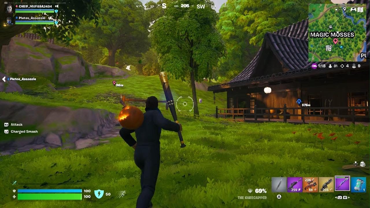 Fortnite first game on - YouTube
