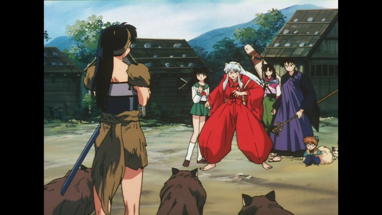 Actual conversation between Koga and Inuyasha - YouTube